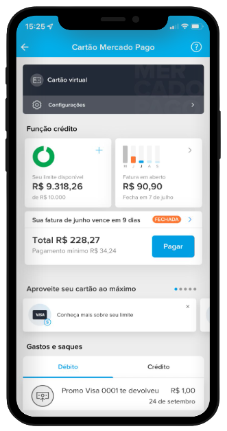 Como pagar fatura do cartão de crédito Mercado Pago Como pagar fatura do cartão de crédito Mercado Pago